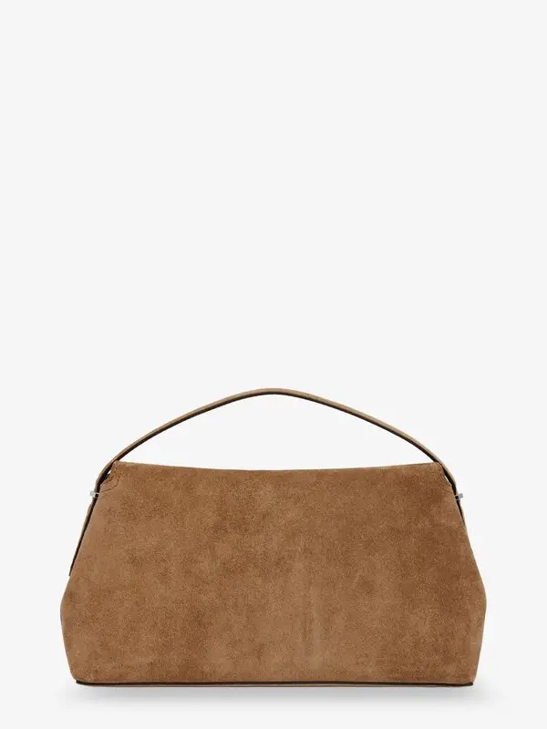 TOTEME Tlock Suede Handbag