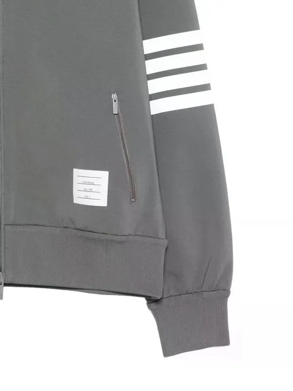 Thom Browne Four-stripe Zip Jacket - Grey