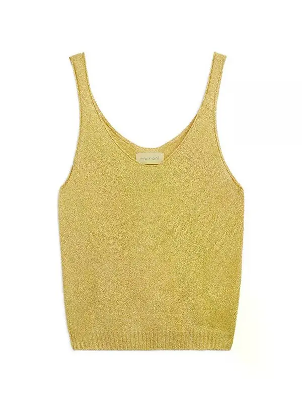 Momoni Ribbed Knit Tank Top