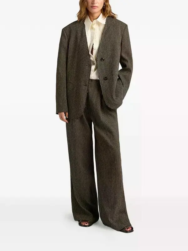 Momoni Mary Micro-pinstripe Blazer