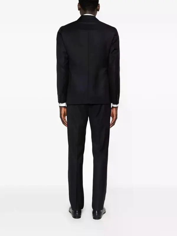 Tagliatore Double-breasted Blazer Suit - Blue