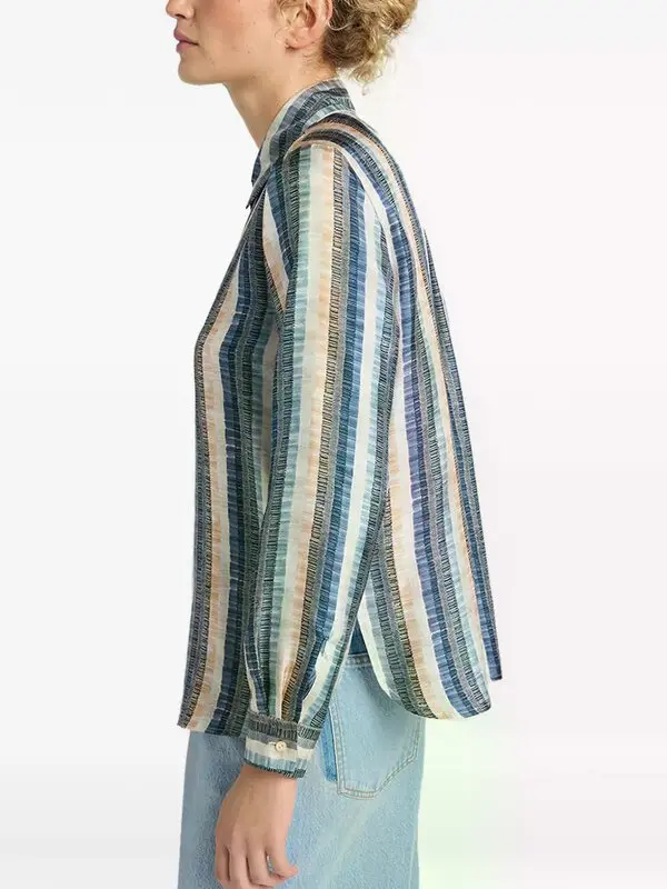 Momoni Collared Printed Shirt