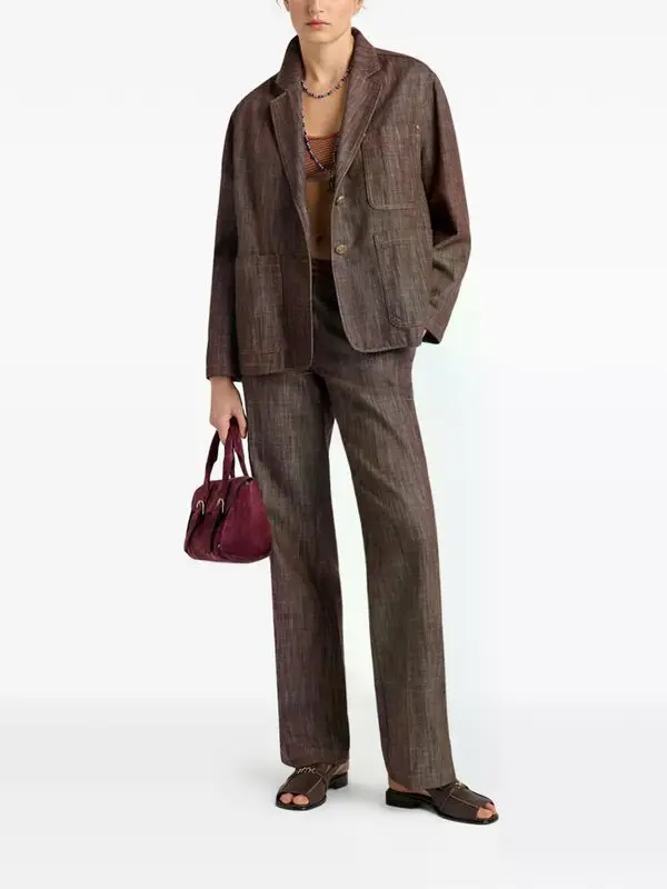 Momoni Chimayo Straight-leg Pocket Jeans