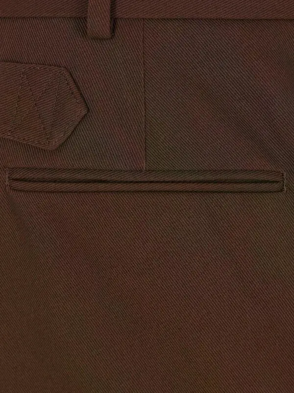 J.PRESS Back-buckle Trousers