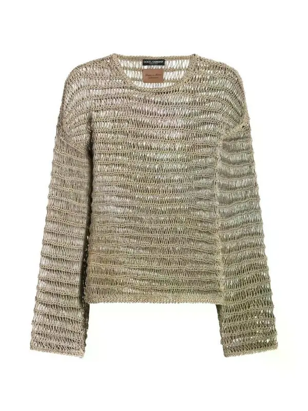 Dolce & Gabbana Cotton-linen Pullover
