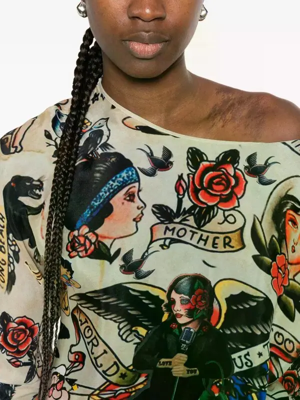The Artistylist Printed Blouse
