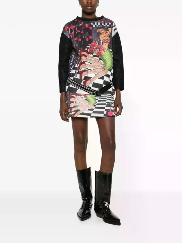 The Artistylist Mermaid Graphic-print' Sweatshirt
