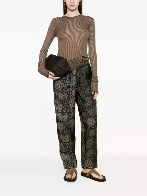 UMA WANG Ribbed Top