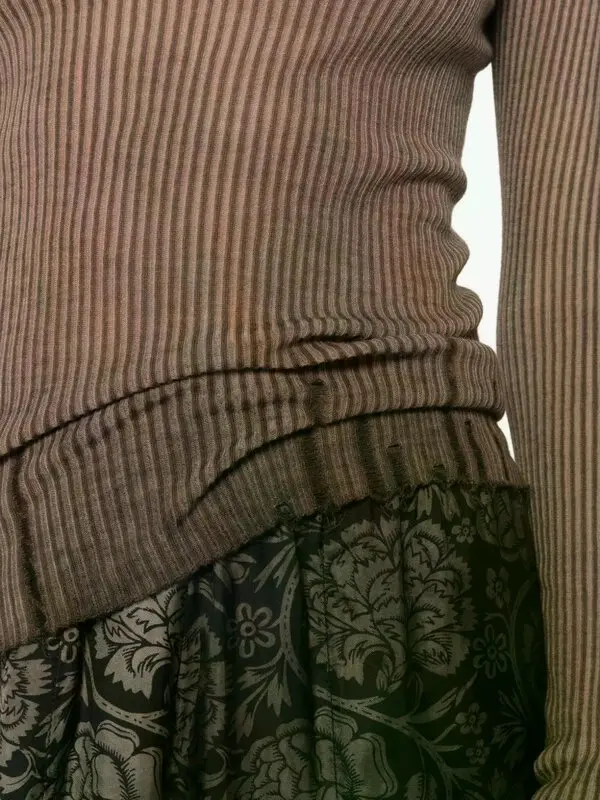 UMA WANG Ribbed Top
