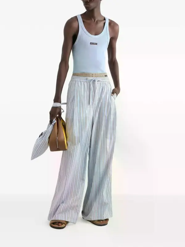 Dolce & Gabbana Cotton Tank Top With Print