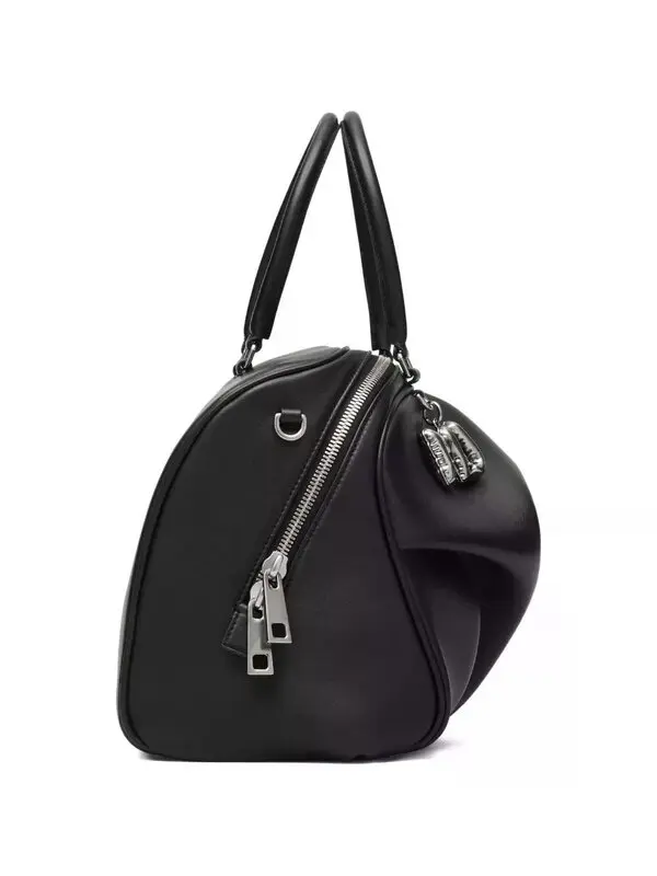 Marc Jacobs Tote Bag With Logo Charm - Black