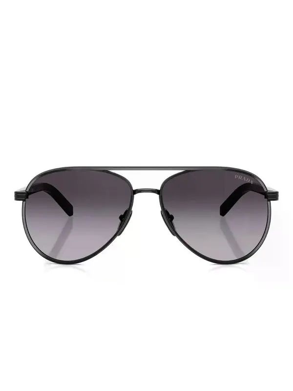 Prada Pilot-frame Sunglasses - Black