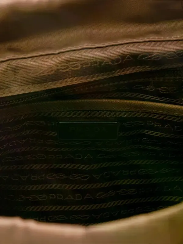 Prada Medium Re-nylon Backpack With Pouch - Brown