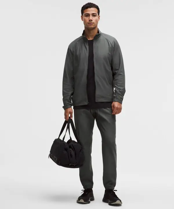 Lululemon Knit Warm-up Jacket - Onyx Grey/onyx Grey