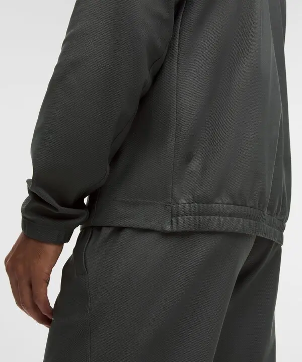 Lululemon Knit Warm-up Jacket - Onyx Grey/onyx Grey