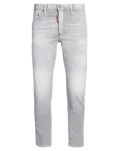 Dsquared2 Jeans Size Cotton, Elastane - Grey