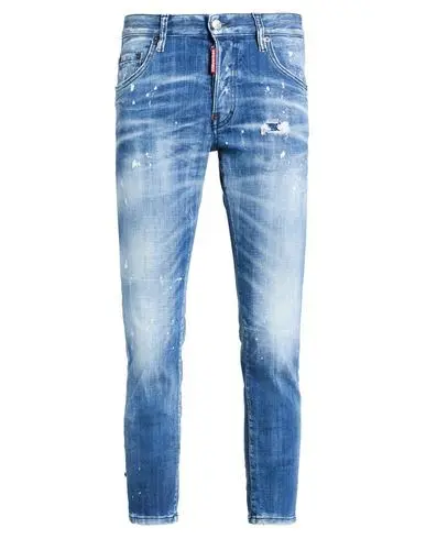 Dsquared2 Jeans Size Cotton, Elastane - Blue