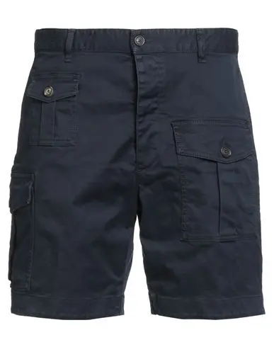 Dsquared2 Shorts & Bermuda Shorts Size Cotton, Elastane - Navy