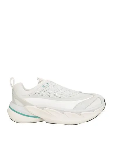 HOKA U Elevon X Sneakers Size Leather, Textile Fibers - Off White