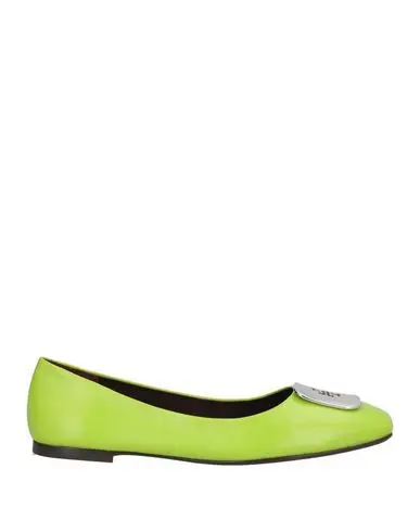 Tory Burch Ballet Flats Lime Size Goat Skin - Green