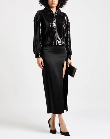 Liviana Conti Woven Jacket With Appliqués - Black