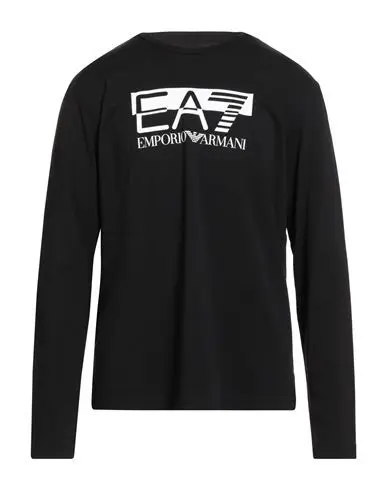 EA7 T-shirt Size Cotton, Elastane - Black