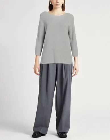 Fabiana Filippi Sweater In Cotton, Viscose, And Polyester - Grey