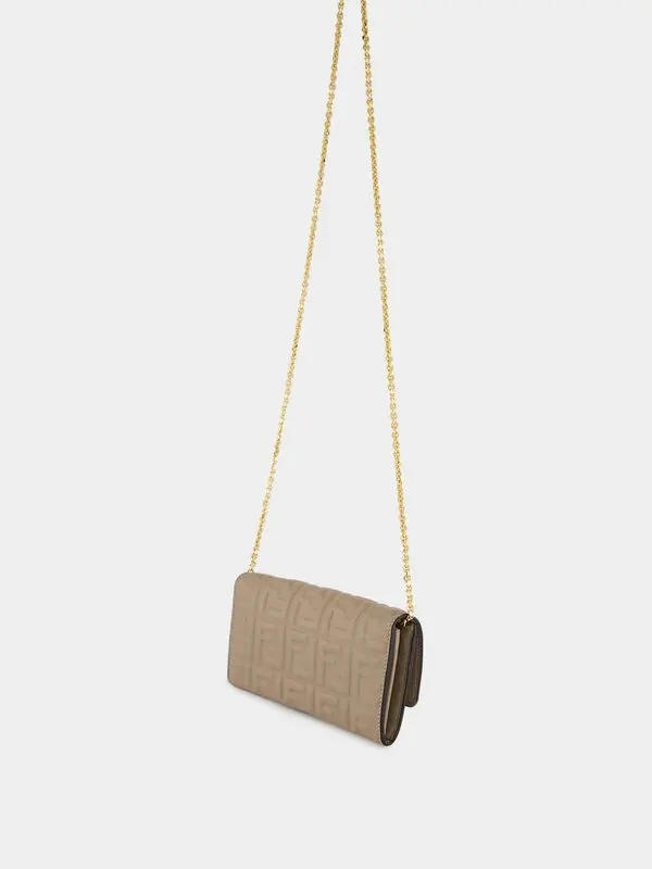 Fendi Baguette Wallet With Chain