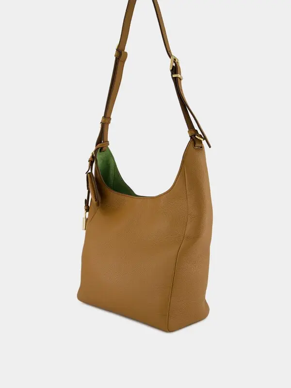 Miu Miu Calf Leather Hobo Bag