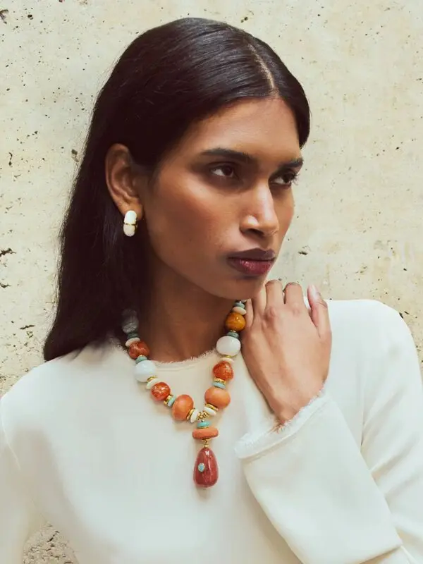 LIZZIE FORTUNATO Andamento Necklace - Multicolour