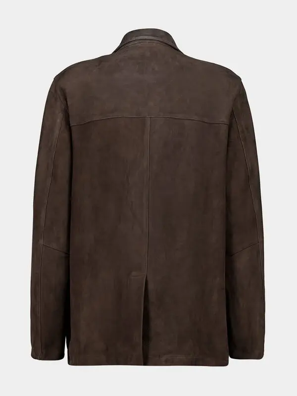 Boglioli Suede Shirt Jacket