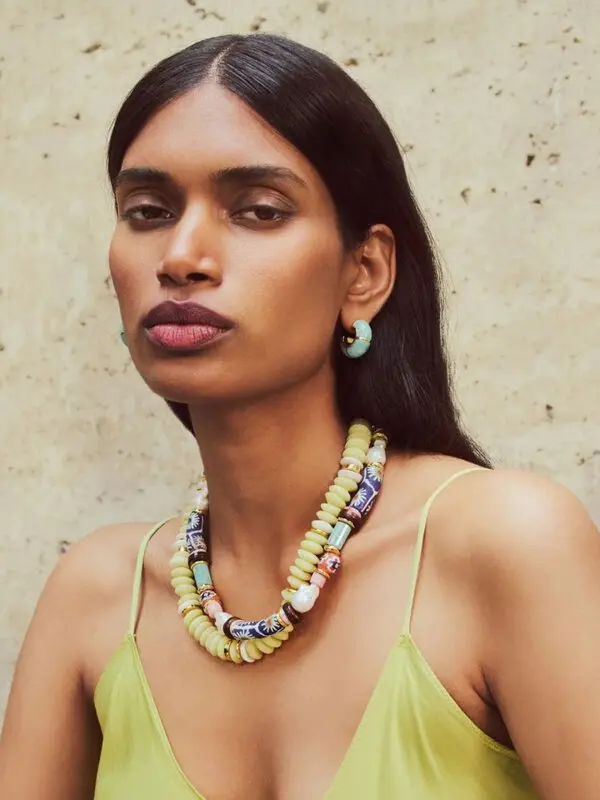 LIZZIE FORTUNATO Laguna Necklace - Yellow