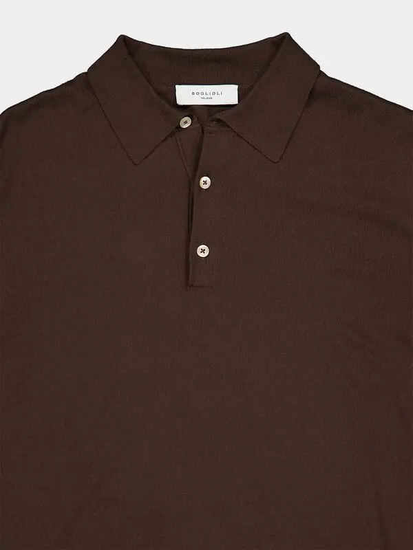 Boglioli Cotton Short-sleeve Polo