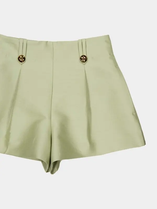 Zimmermann Wool And Silk Tailored Shorts