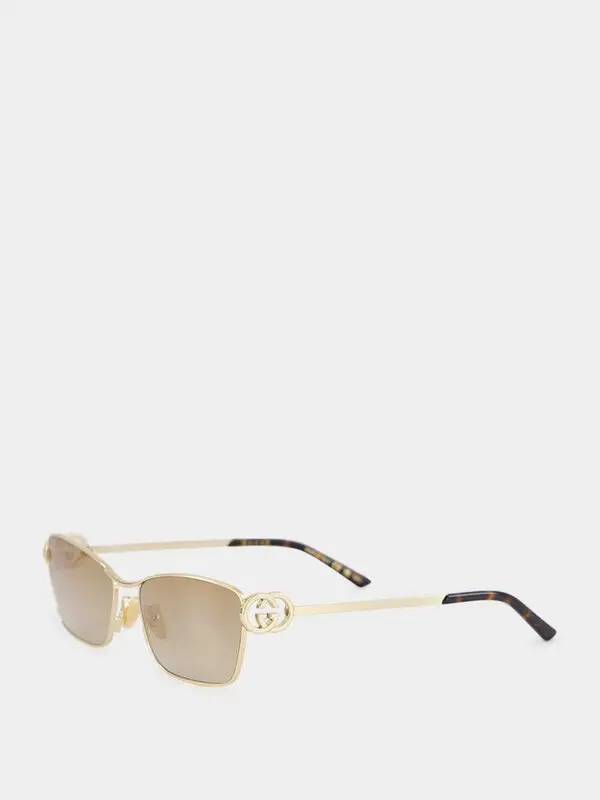 Gucci Rectangular Frame Sunglasses