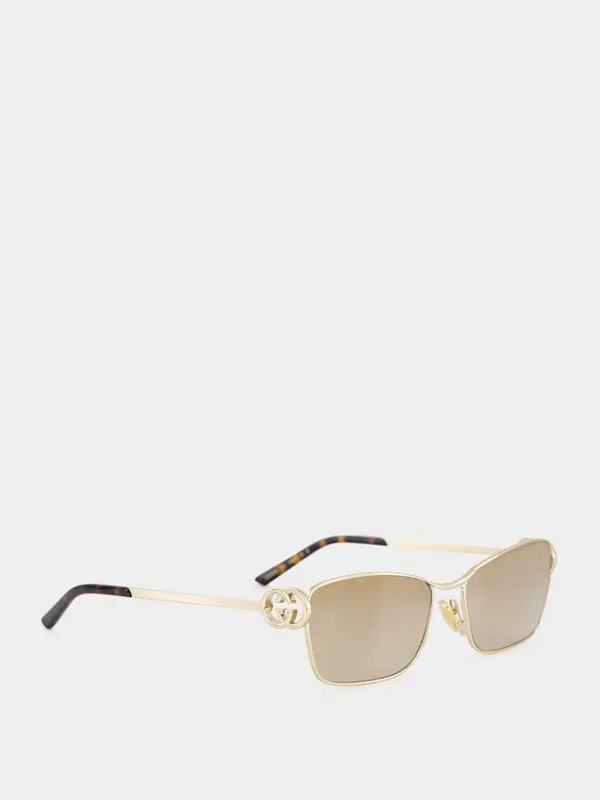 Gucci Rectangle Frame Sunglasses