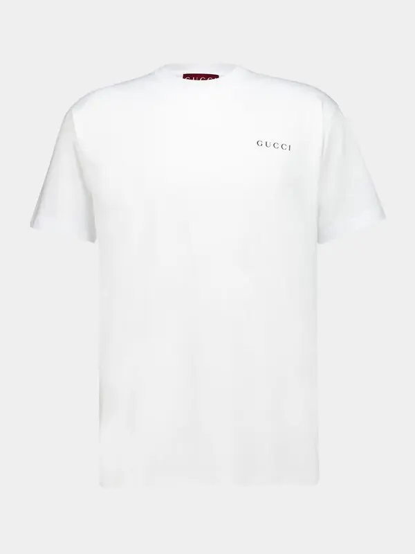 Gucci Regular Fit Symbol Print T-shirt - White