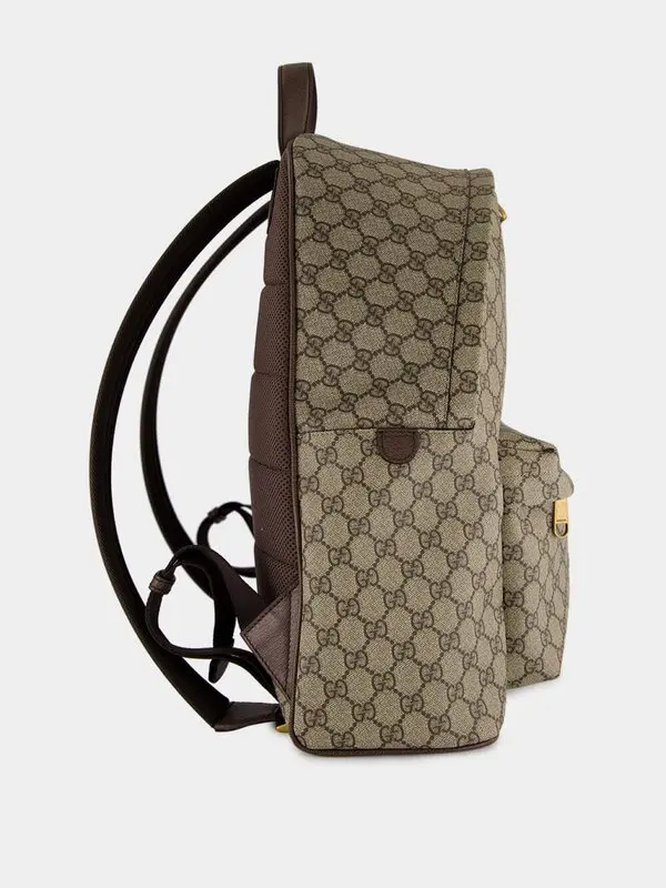 Gucci Gg Monogram Twill Backpack - Multicolour