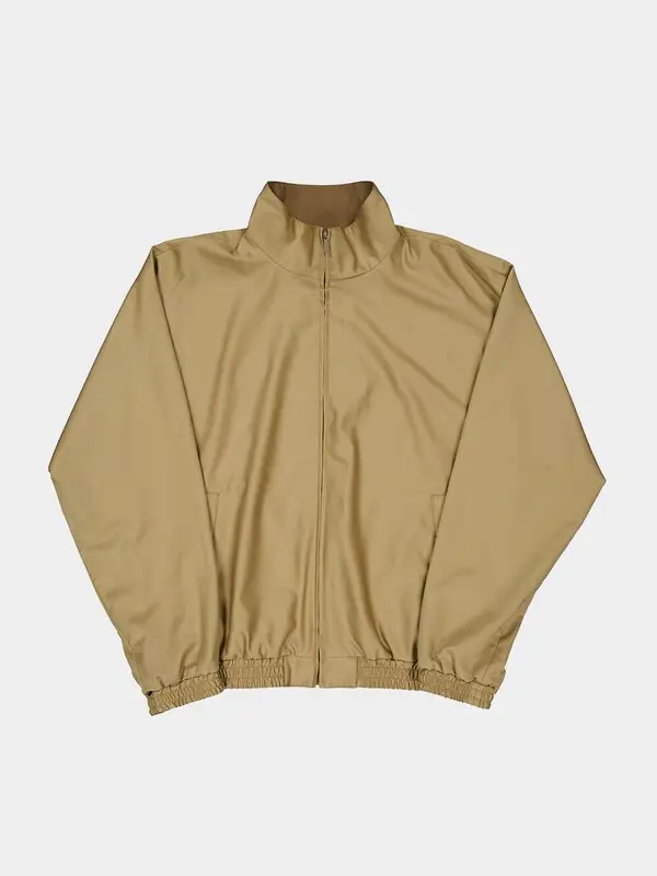 FERRAGAMO Walnut Reversible Blouson Jacket