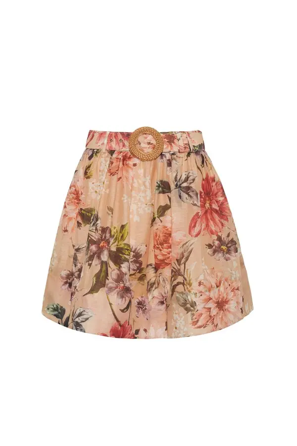 Cara Cara Alba Skirt - Margaux Bloom Ginger