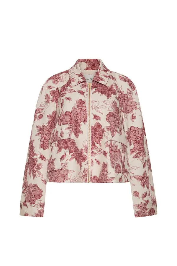 Cara Cara Andrew Jacket - Tossed Floral Ginger
