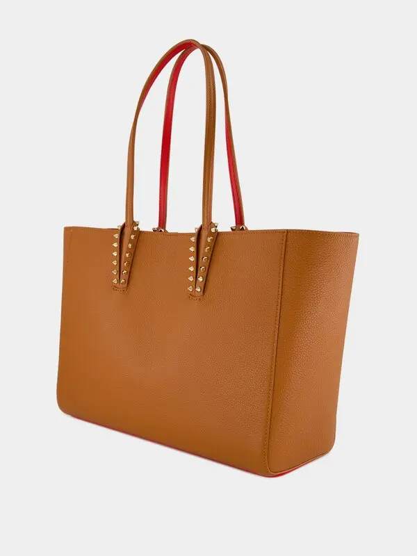 CHRISTIAN LOUBOUTIN Cuoio Cabata Small Tote Bag