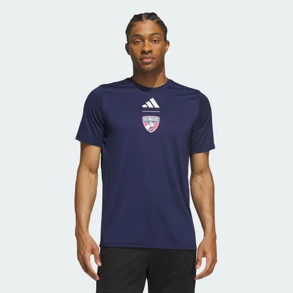 Adidas Fc Dallas Short Sleeve Pregame T-shirt - Team Navy / Mls-fcd-s8f