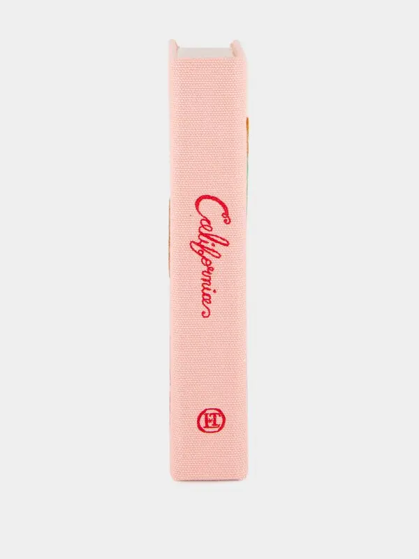 OLYMPIA LE-TAN Greetings From California Clutch - Pink