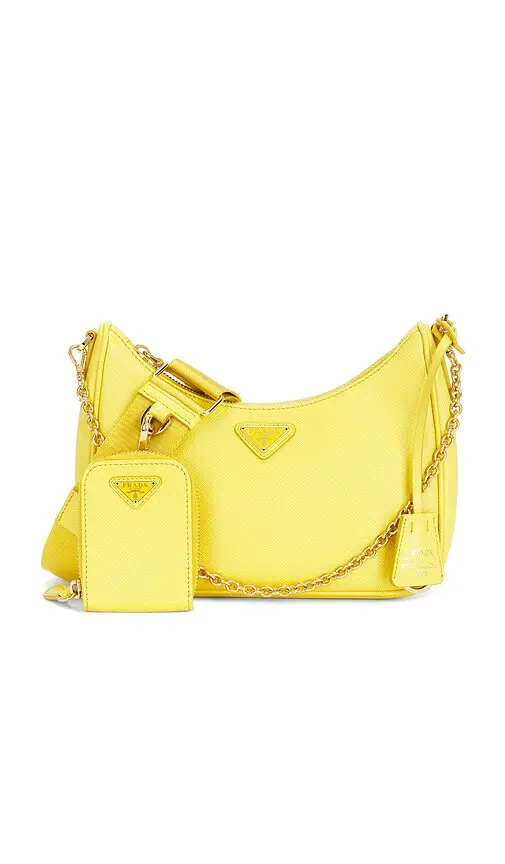 Null Prada Saffiano Re-edition 2005 Shoulder Bag - Sole