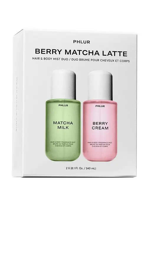 PHLUR Berry Matcha Body Mist Set