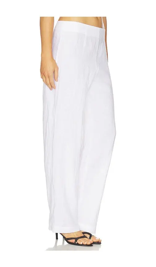 AEXAE Linen Flat Pant