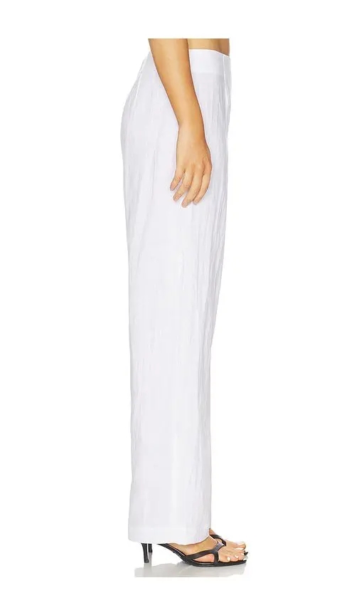AEXAE Linen Flat Pant