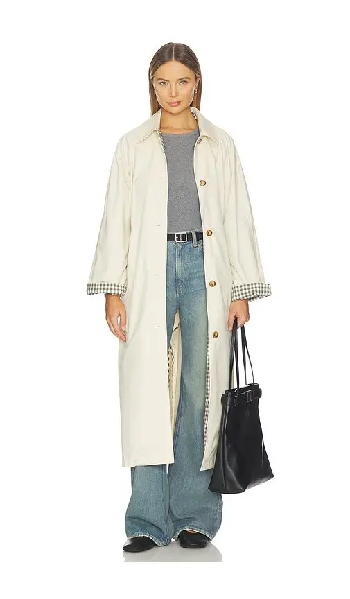 LOVERS AND FRIENDS Sara Trench Coat - Beige