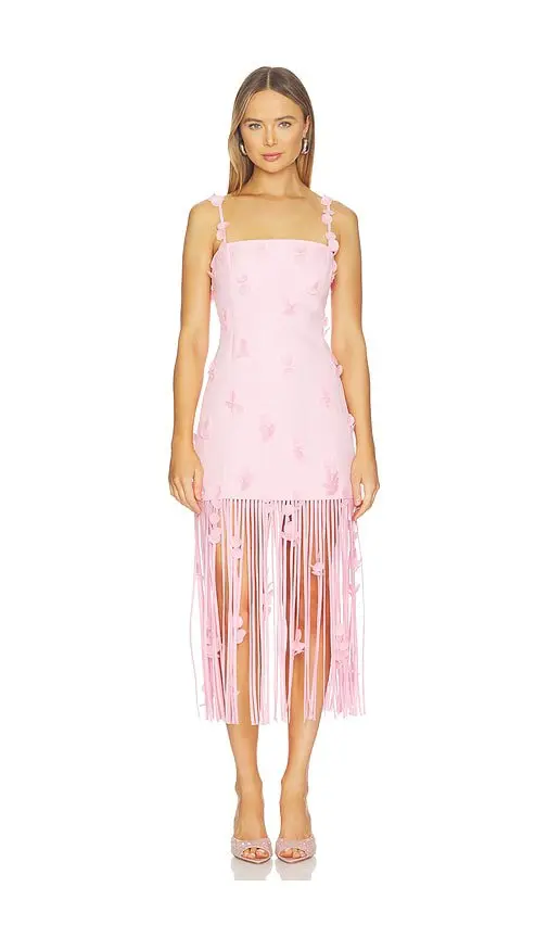 Simkhai Juliana Midi Dress - Tulip